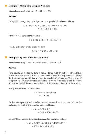 Lesson: Multiplying Complex Numbers | Nagwa