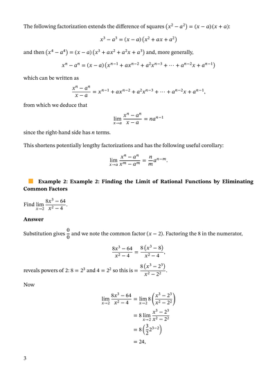 Lesson: Evaluating Limits Using Algebraic Techniques | Nagwa
