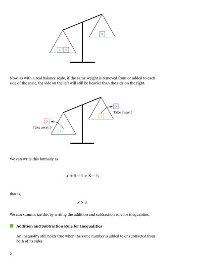 Lesson: One-step Inequalities: Addition or Subtraction | Nagwa
