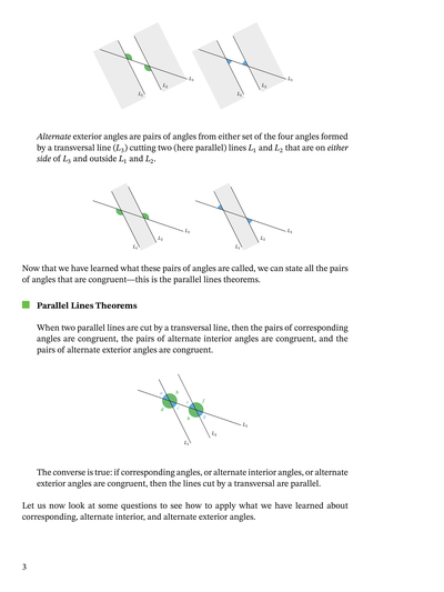 Lesson: Parallel Lines and Transversals: Angle Relationships | Nagwa