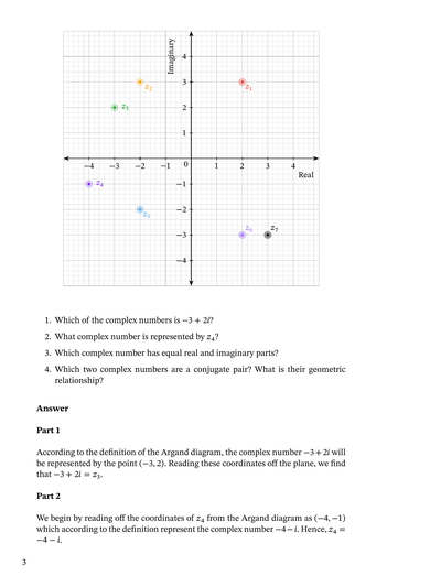 Lesson: Argand Diagram | Nagwa