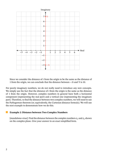 Lesson: Distance and Midpoints on the Complex Plane | Nagwa