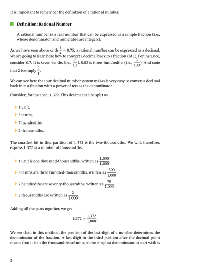 Lesson: Converting Recurring Decimals to Fractions | Nagwa