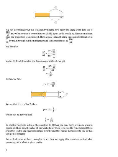 Lesson: Percentage Equations | Nagwa