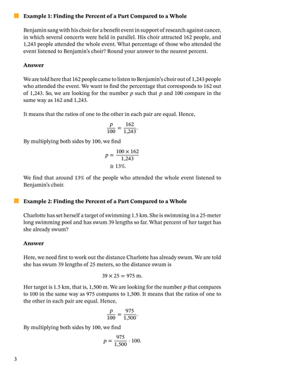 Lesson: Percentage Equations | Nagwa