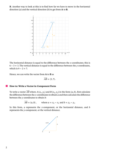 Lesson: Components of a Vector | Nagwa