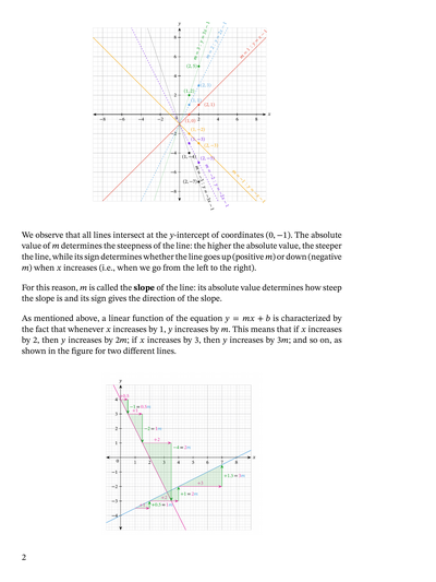 Lesson: Slope of a Line from a Graph or a Table | Nagwa