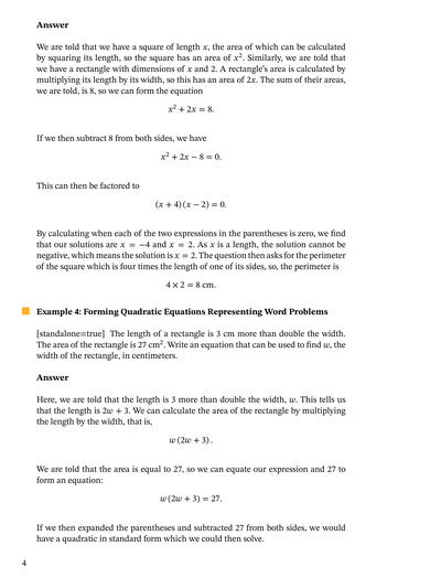 Lesson: Applications of Quadratic Equations | Nagwa