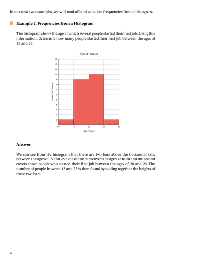 Lesson: Histograms | Nagwa