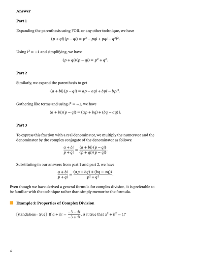 Lesson: Dividing Complex Numbers | Nagwa