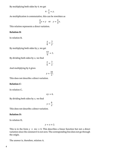 Lesson: Direct Variation | Nagwa