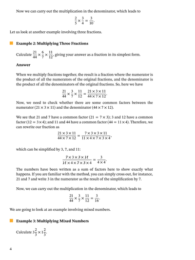 Lesson: Multiplying Fractions | Nagwa