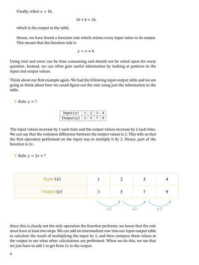 Lesson: Function Rules | Nagwa