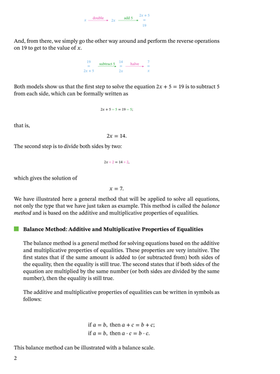 Lesson: Two-Step Equations | Nagwa