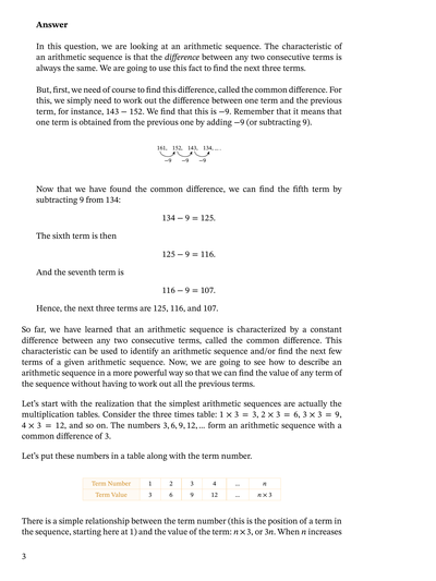 Lesson: Calculations with Arithmetic Sequences | Nagwa