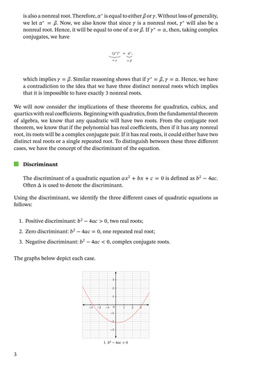 Lesson: Real and Complex Roots of Polynomials | Nagwa