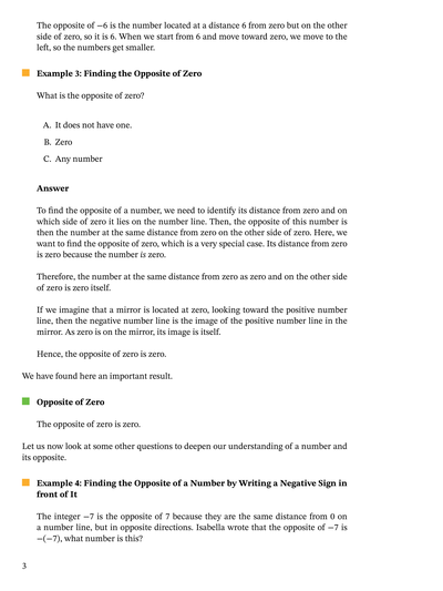 Lesson: Integers on a Number Line | Nagwa