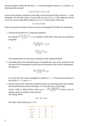 Lesson: Rational Inequalities | Nagwa