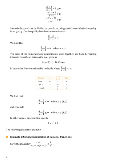 Lesson: Rational Inequalities | Nagwa
