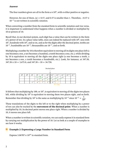 Lesson: Scientific Notation | Nagwa