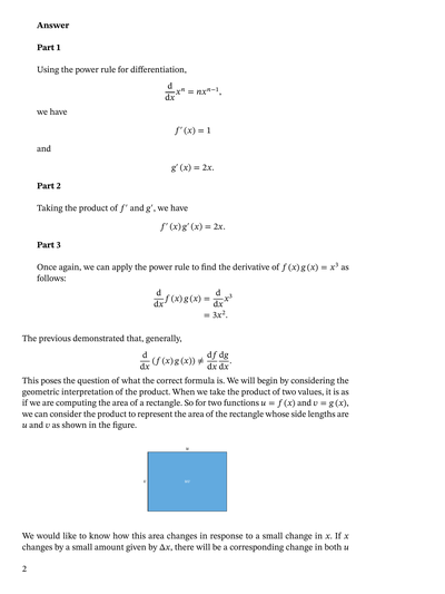 Lesson: The Product Rule | Nagwa