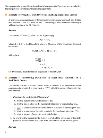 Lesson: Applications of Exponential Functions | Nagwa