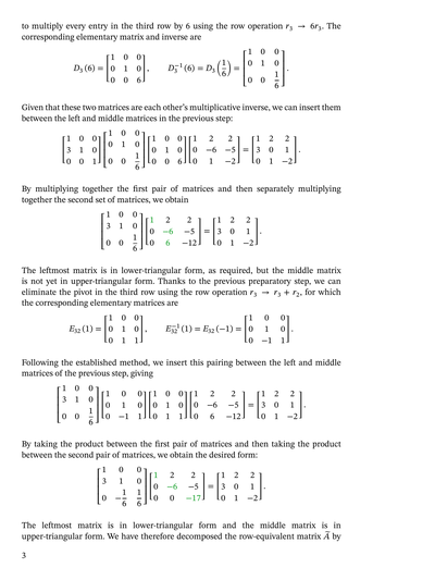 Lesson: LDU and PLU Decomposition | Nagwa