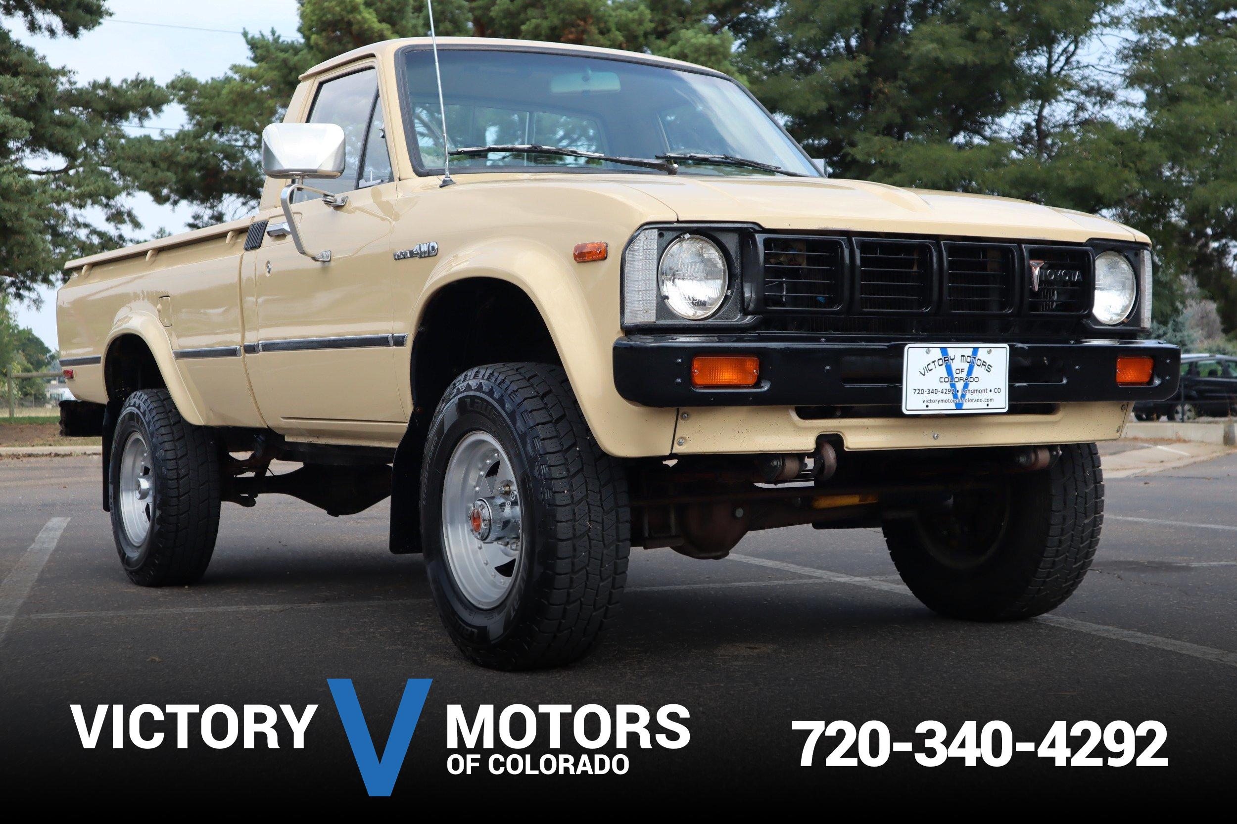 Used 1981 Toyota Pickup for Sale (with Photos) - CarGurus