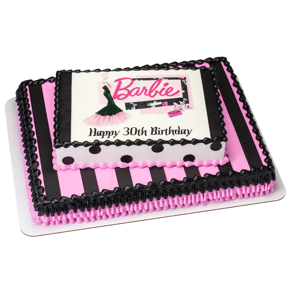Barbie 30th Birthday Cake Design DecoPac Barbie 30th Birthday Cake Design DecoPac
