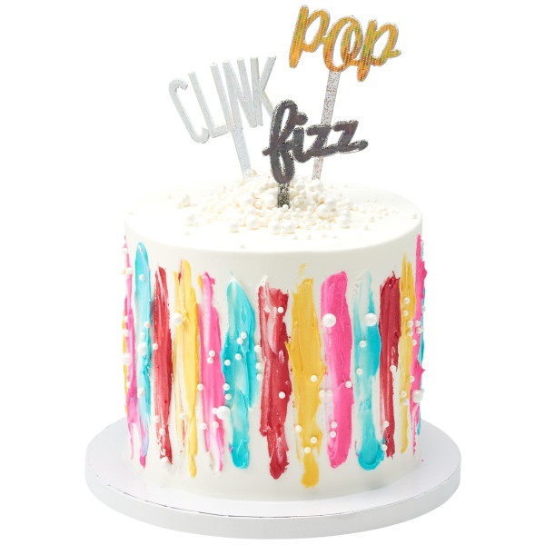 Pop, Fizz, Clink Cake Design | DecoPac