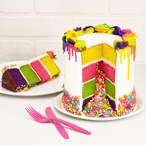 Sprinkle Surprise Cake Design | DecoPac