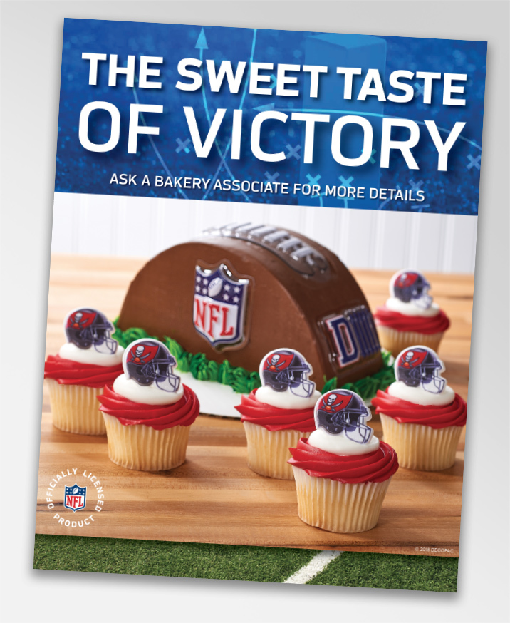 Merchandise Your Bakery with Tampa Bay Buccaneers | DecoPac