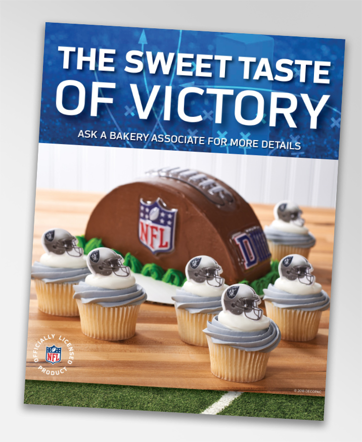 Merchandise Your Bakery with Oakland Raiders | DecoPac