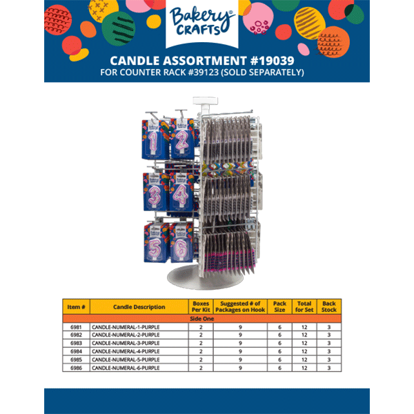 Candle Assortment 19039 | DecoPac