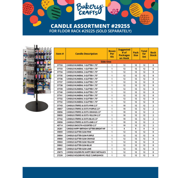 Candle Assortment 29255 | DecoPac