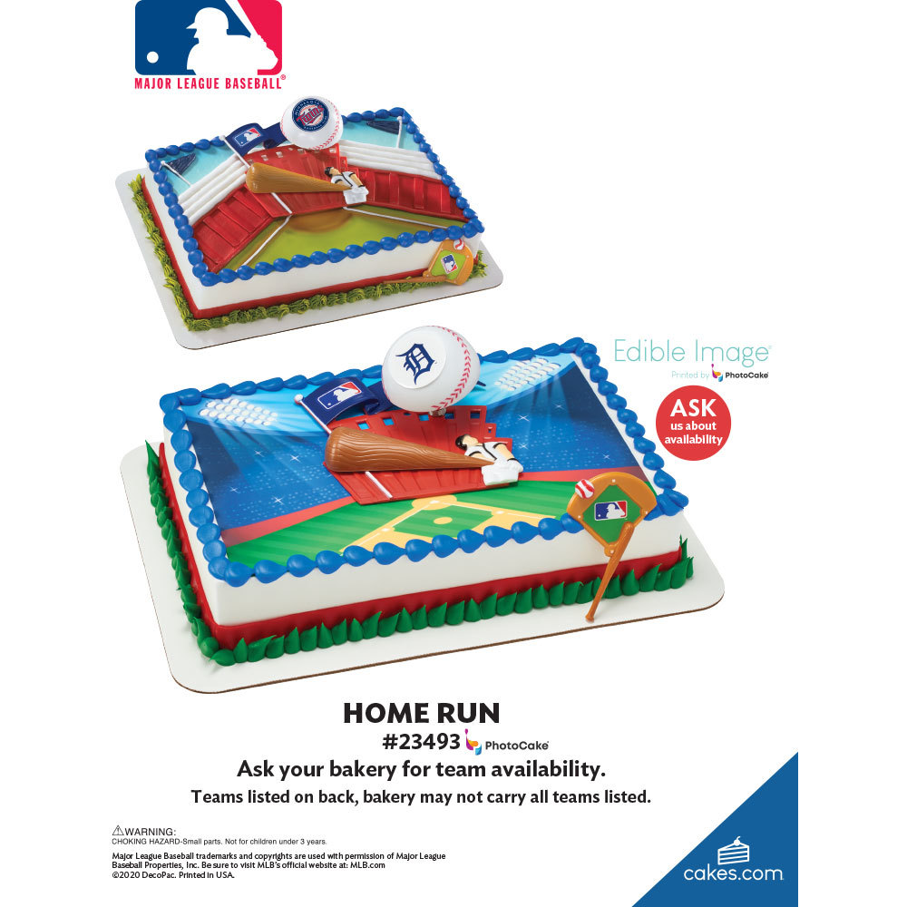 MLB® Home Run The Magic of Cakes® Page | DecoPac