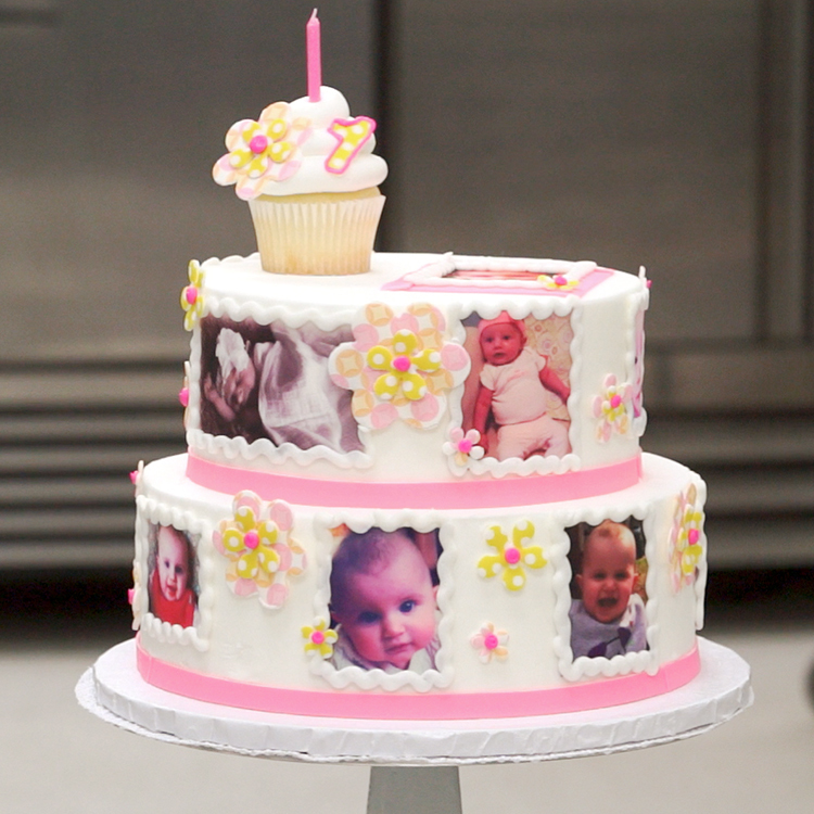 How-To Create a PhotoCake® 1st Birthday Cake | DecoPac