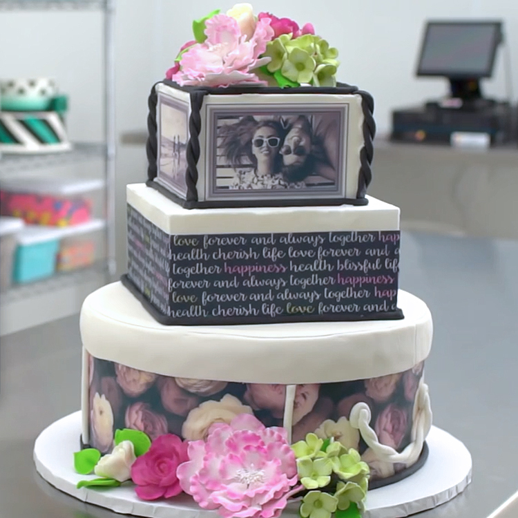 Love Story Wedding Cakes Love Stories Bill & Derya