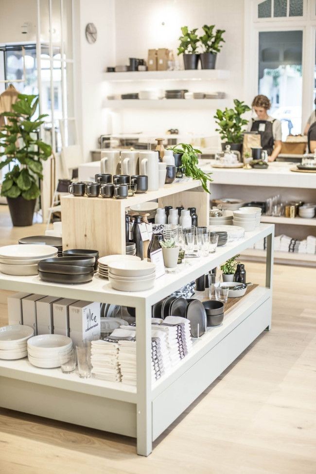 Natural Eclectic Cosmetic Store Interior | Decorilla