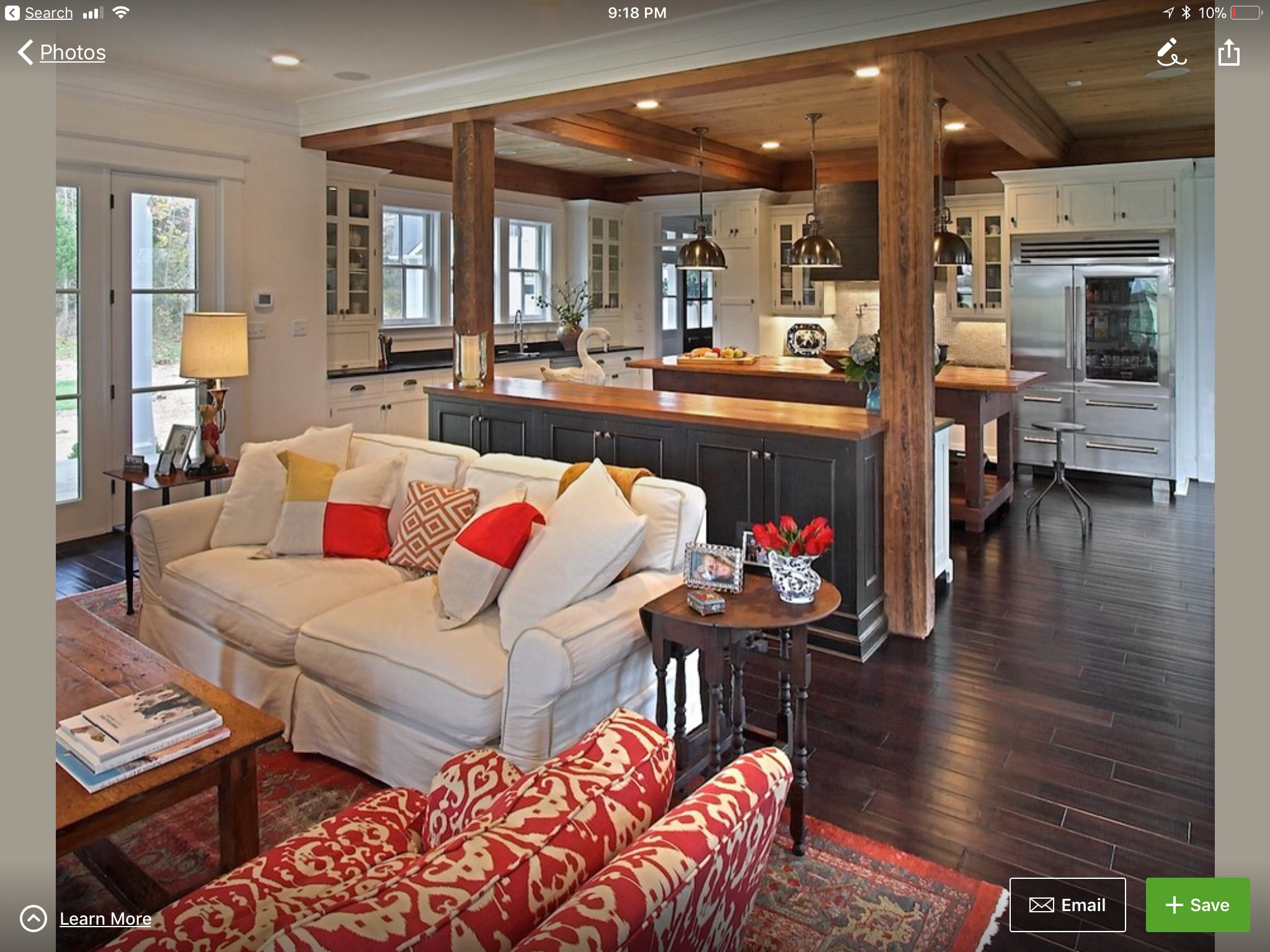 Modern Farmhouse Home with High Vaulted Ceiling | Decorilla