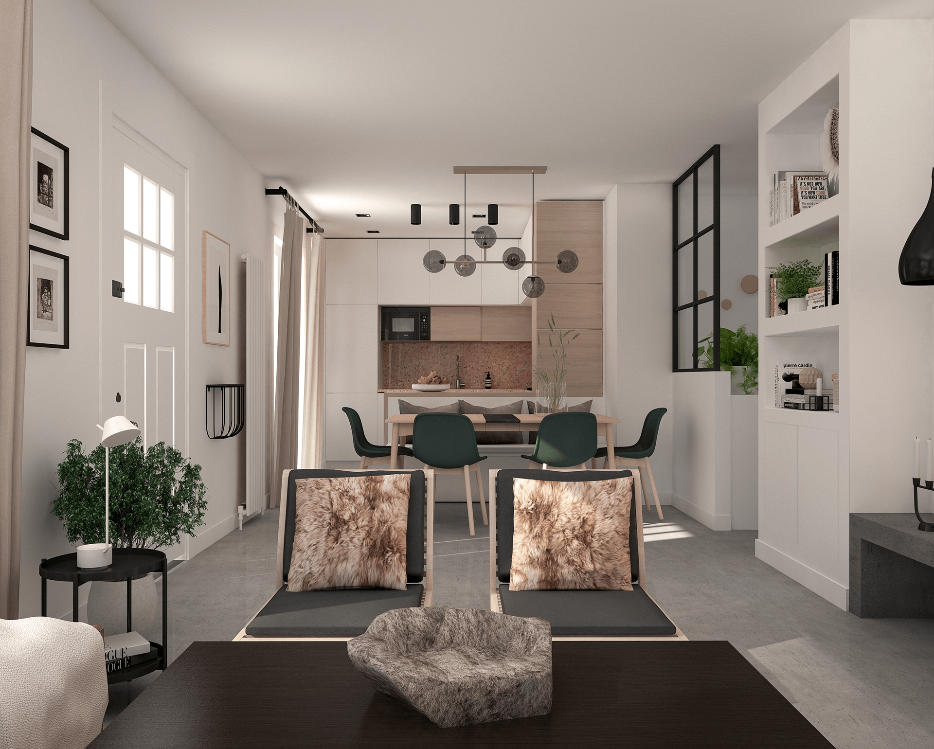 Contemporary Eclectic Home Interior Design | Decorilla