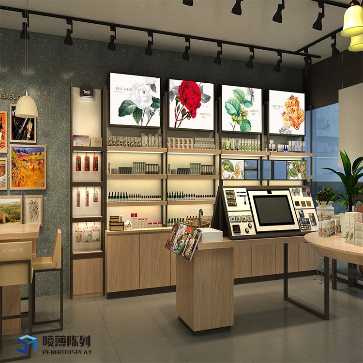 Natural Eclectic Cosmetic Store Interior | Decorilla