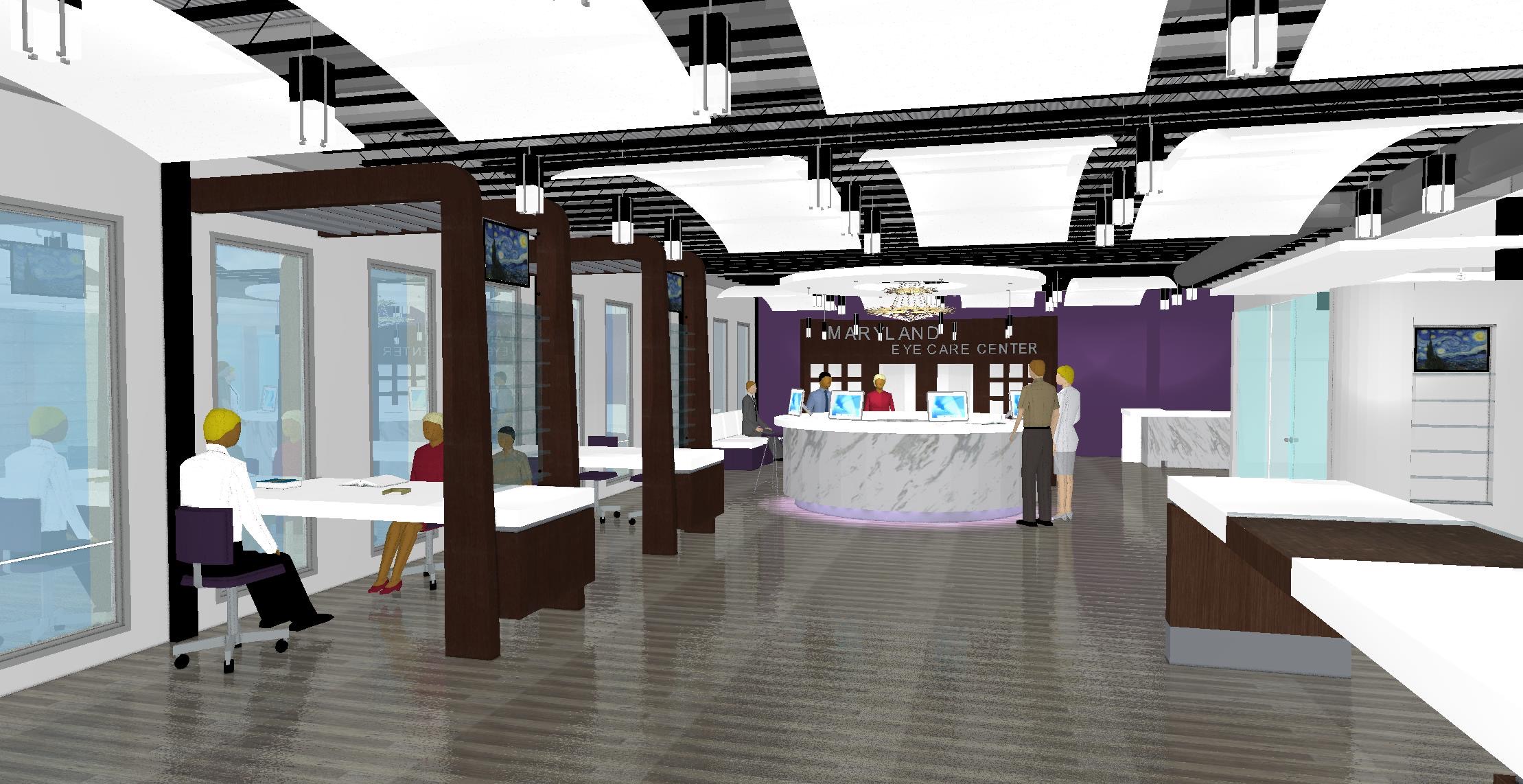 Colorful Chic & Glam Business Space Decor | Decorilla