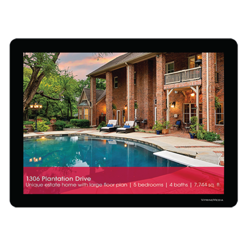 Backlit Displays - Real Estate Model VM2ALLUREBF_162 in | Dee Sign®