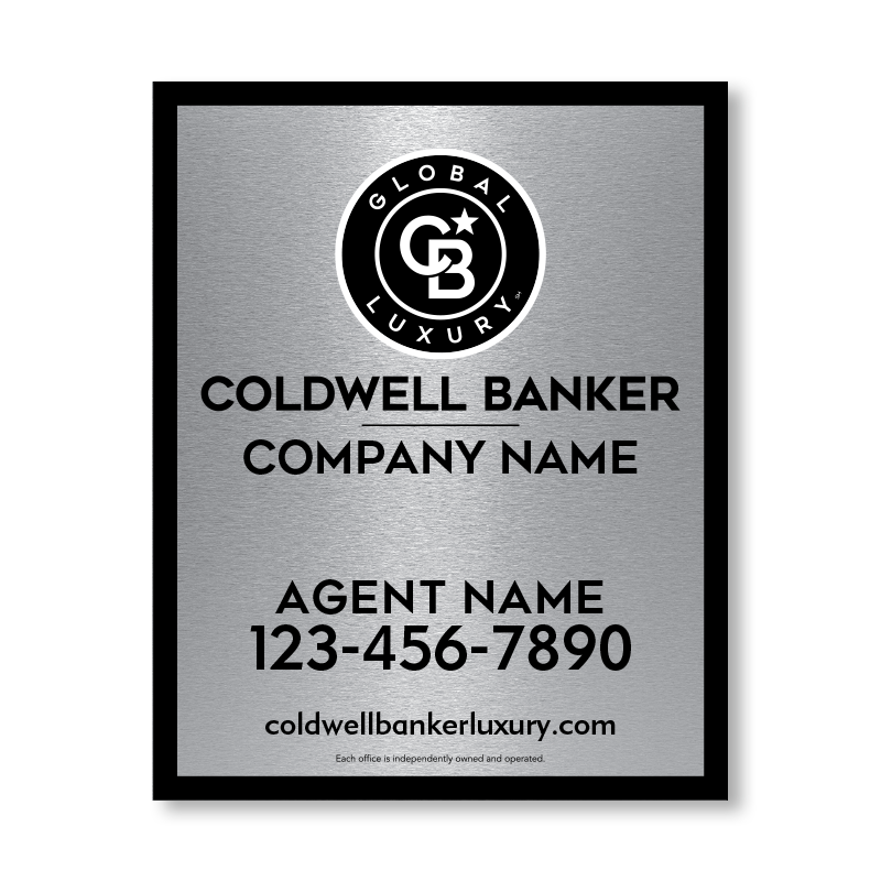 Coldwell Banker Global Luxury Model 30X24H_GLA_PBLB_280 in | Dee Sign®