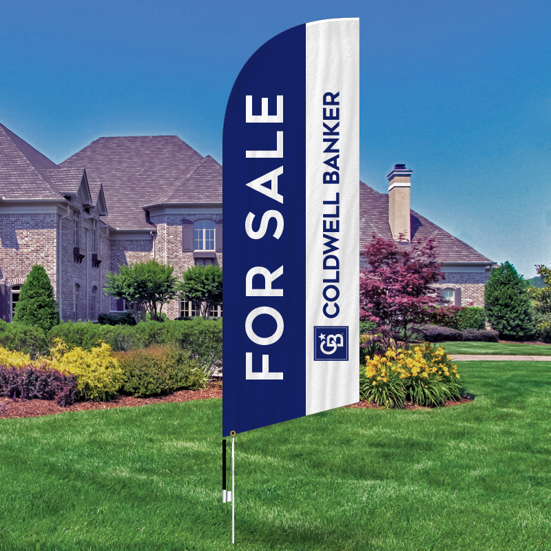 Feather Flags Signs for Coldwell Banker | Dee Sign®