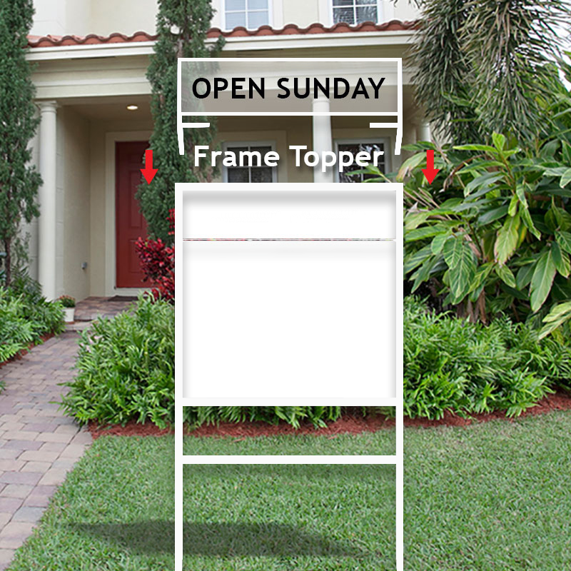 CBR Gundaker Model FRAME_TOPPER_244 in | Dee Sign®