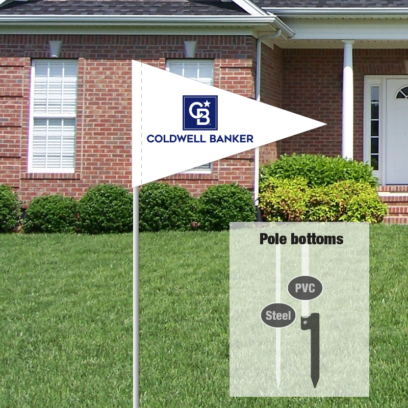 Custom Pennant Flags Signs for Coldwell Banker | Dee Sign®