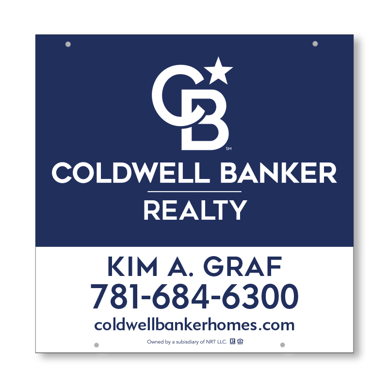 Coldwell Banker Realty Model 24X24_TBW_AGT2_235 in | Dee Sign®