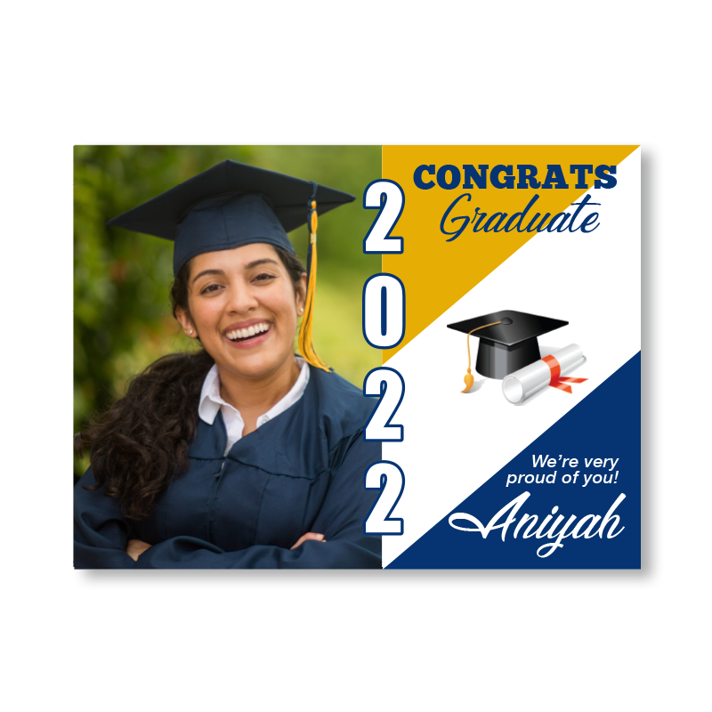 Graduation Signs Signs - Open House Signs - Name Riders - Feather Flags ...